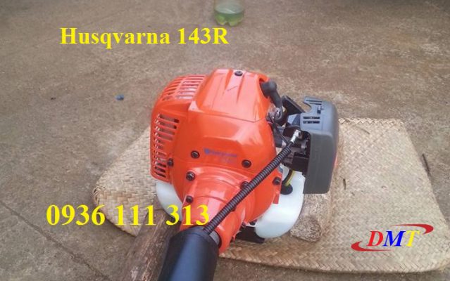Máy Cắt Cỏ Husqvarna 143R 41.5cc Siêu Mạnh Chuyên Phát Đồi Rừng